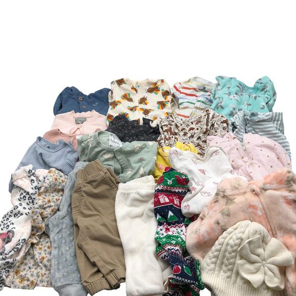 Carter's | Shirts & Tops | Baby Girls 36m Fall Winter Clothing Bundle ...